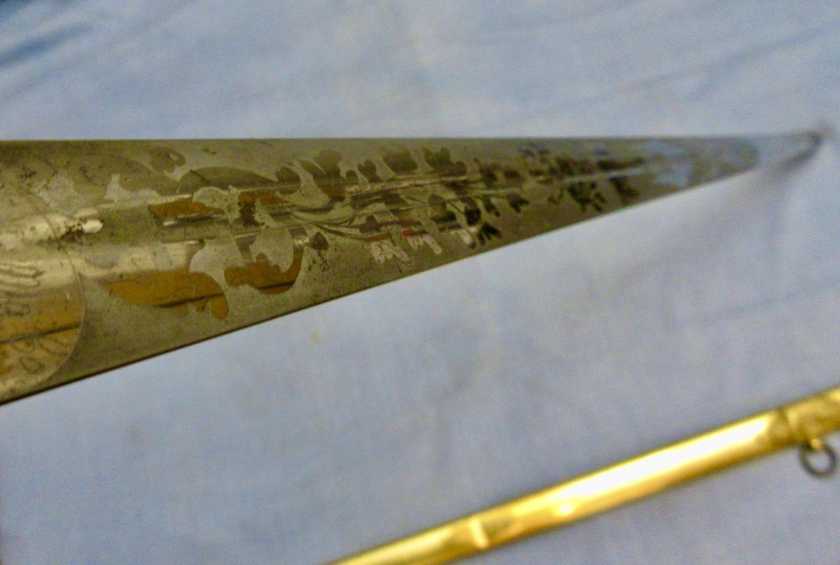 Pre Civil War Militia Officer’s Helmet Pommel Sword By Ames. | J ...