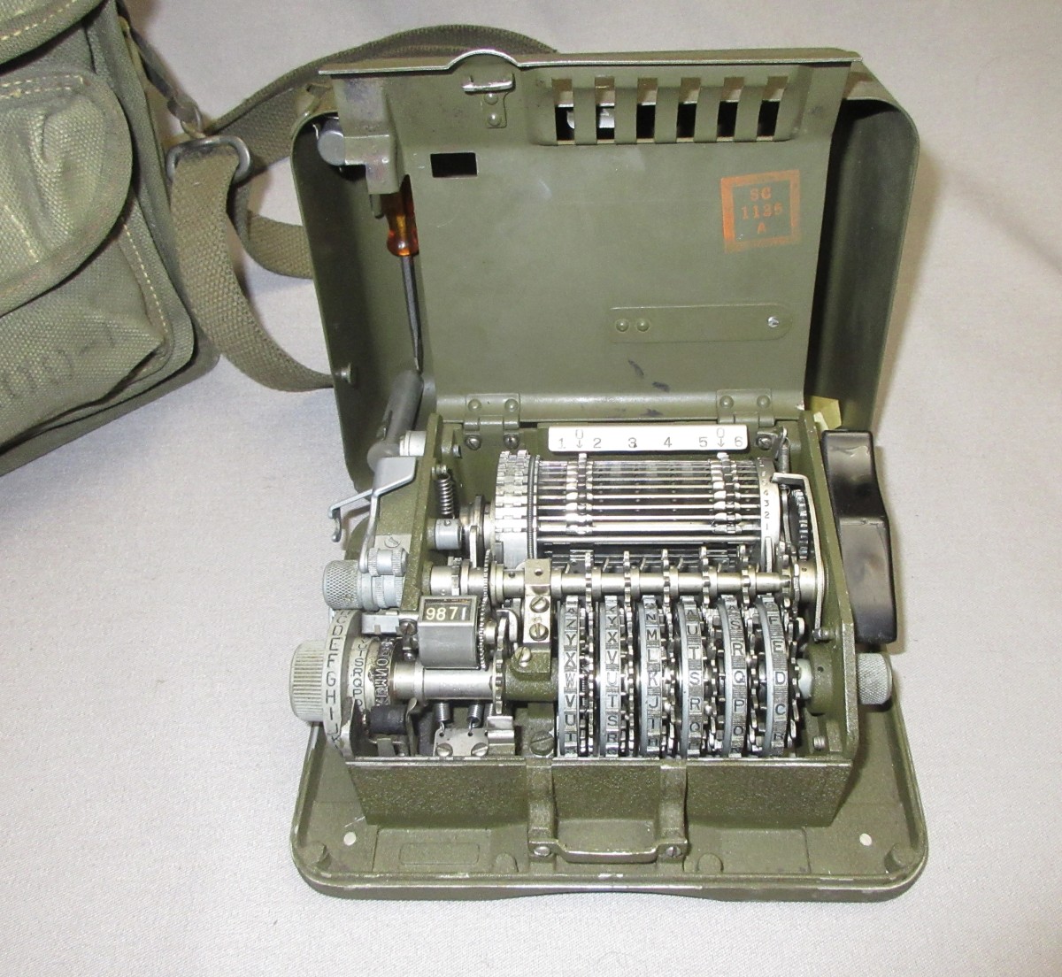 Code Converter M209-A (Cipher) Device – Case & Accessories -SOLD | J ...