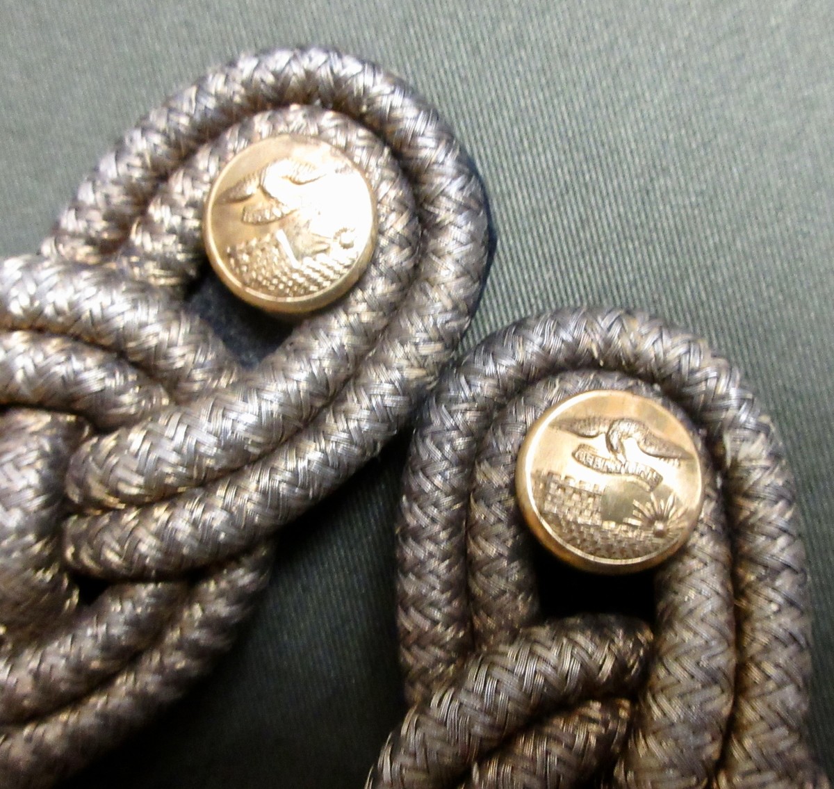 1872 Pattern Engineer’s Shoulder Knots – Later Brigadier General ...