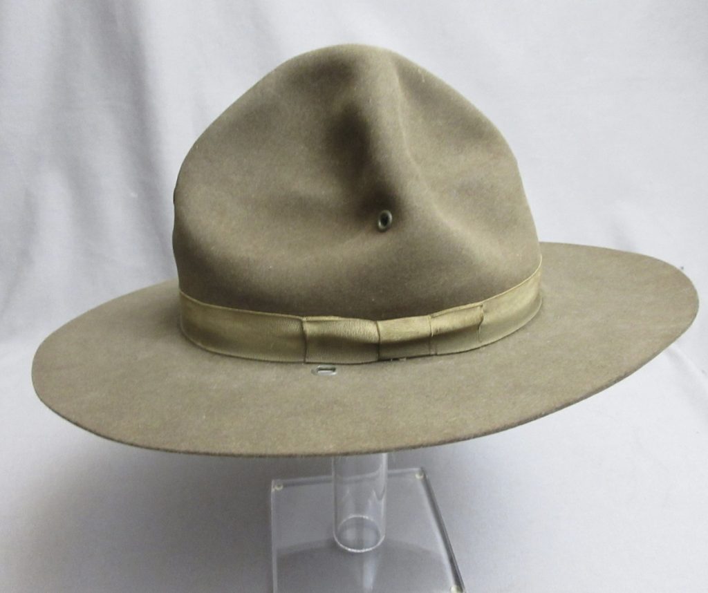 Interwar Period Officer’s Campaign Hat – Stetson Made – SOLD | J ...