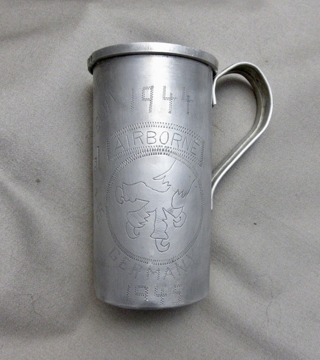 German Made Aluminum Measure With Engraved 513th PIR Insignia – SOLD ...