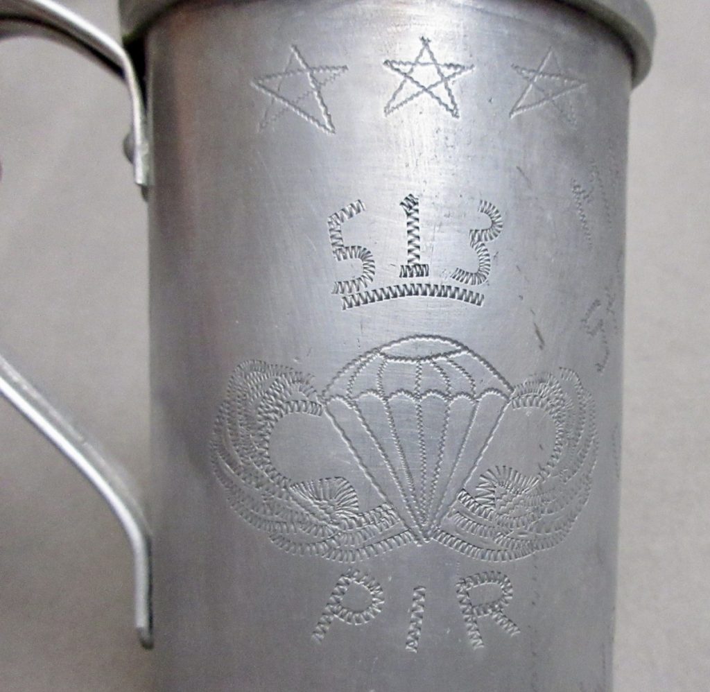 German Made Aluminum Measure With Engraved 513th PIR Insignia – SOLD ...