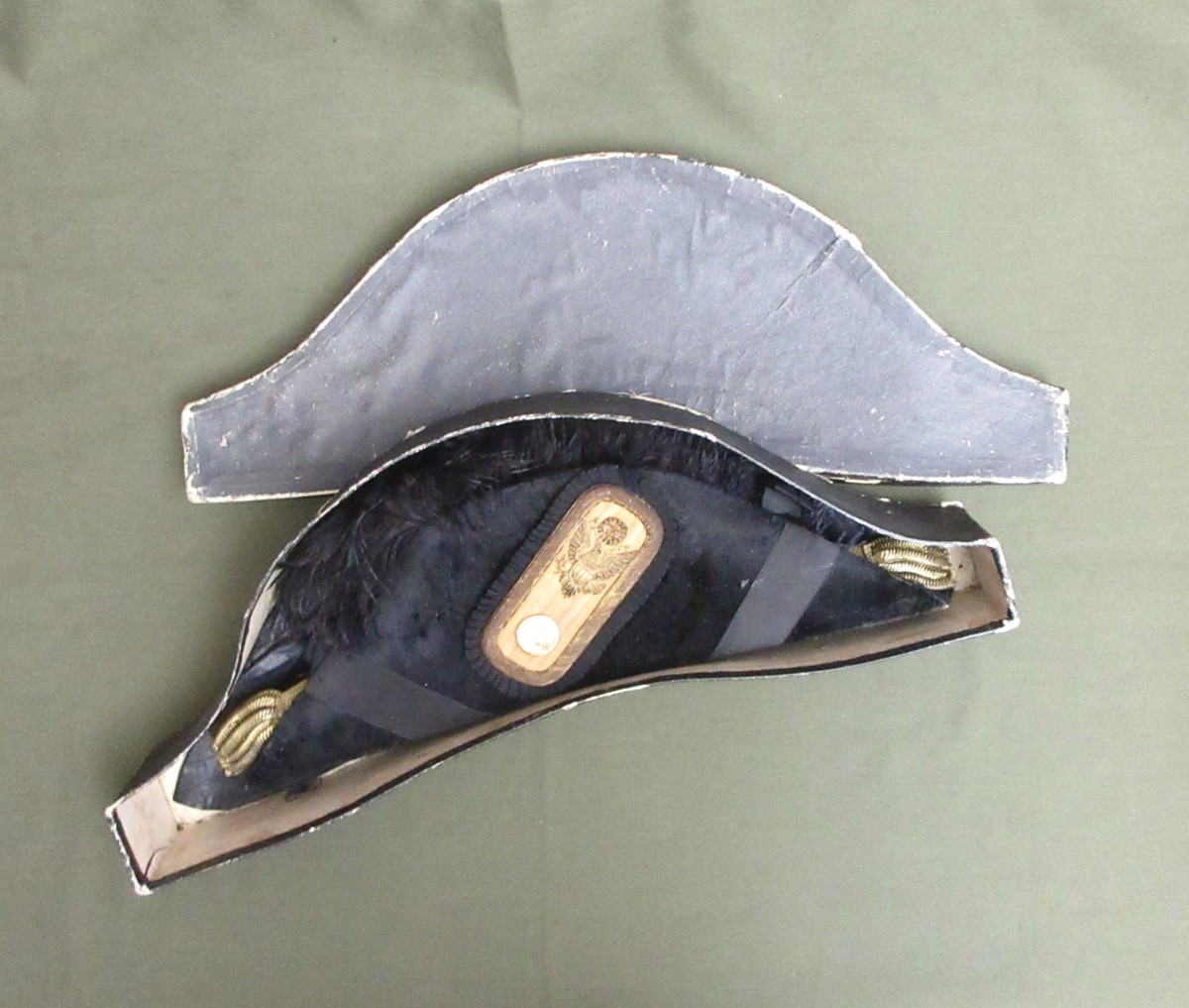 Early 1900s Boxed Engineer Officers Dress Chapeau. – SOLD | J. Mountain ...