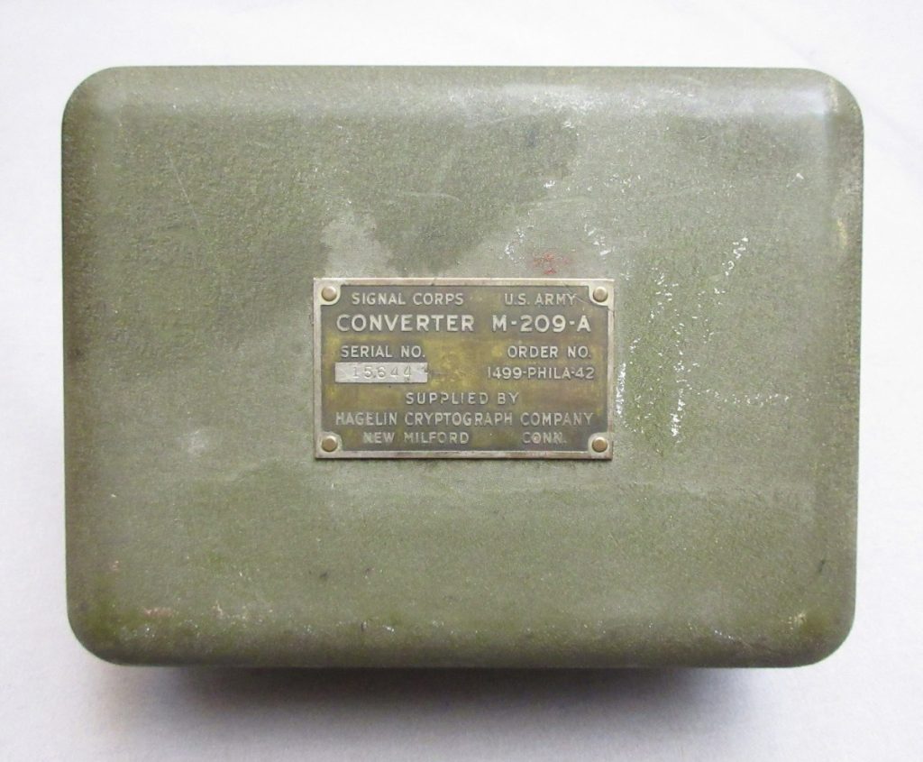 Code Converter M209-A (Cipher) Device – Case & Accessories -SOLD | J ...