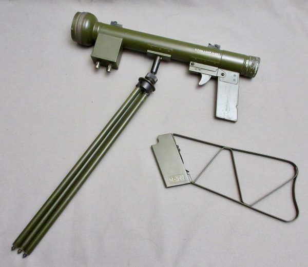 M227 Signal Lamp, Tripod & Shoulder Stock – SOLD | J. Mountain Antiques