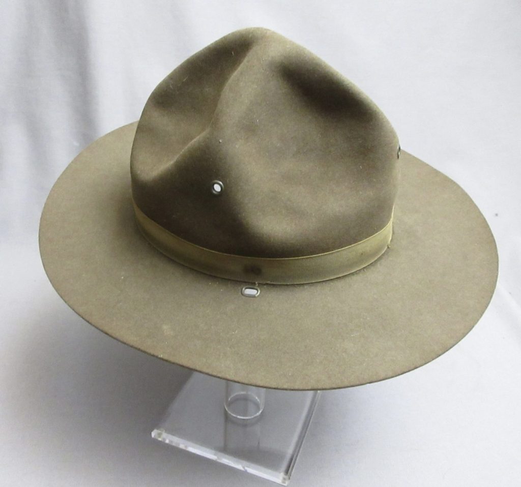 Interwar Period Officer’s Campaign Hat – Stetson Made – SOLD | J ...