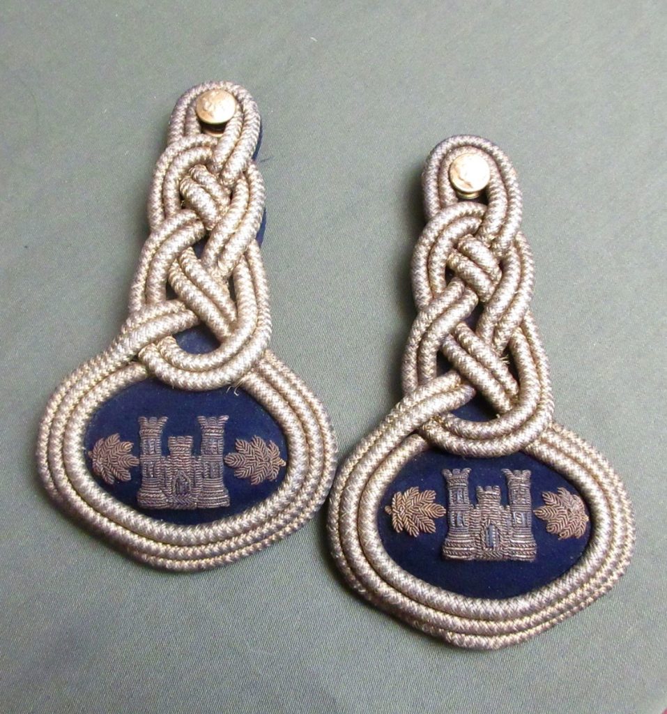 1872 Pattern Engineer’s Shoulder Knots – Later Brigadier General ...