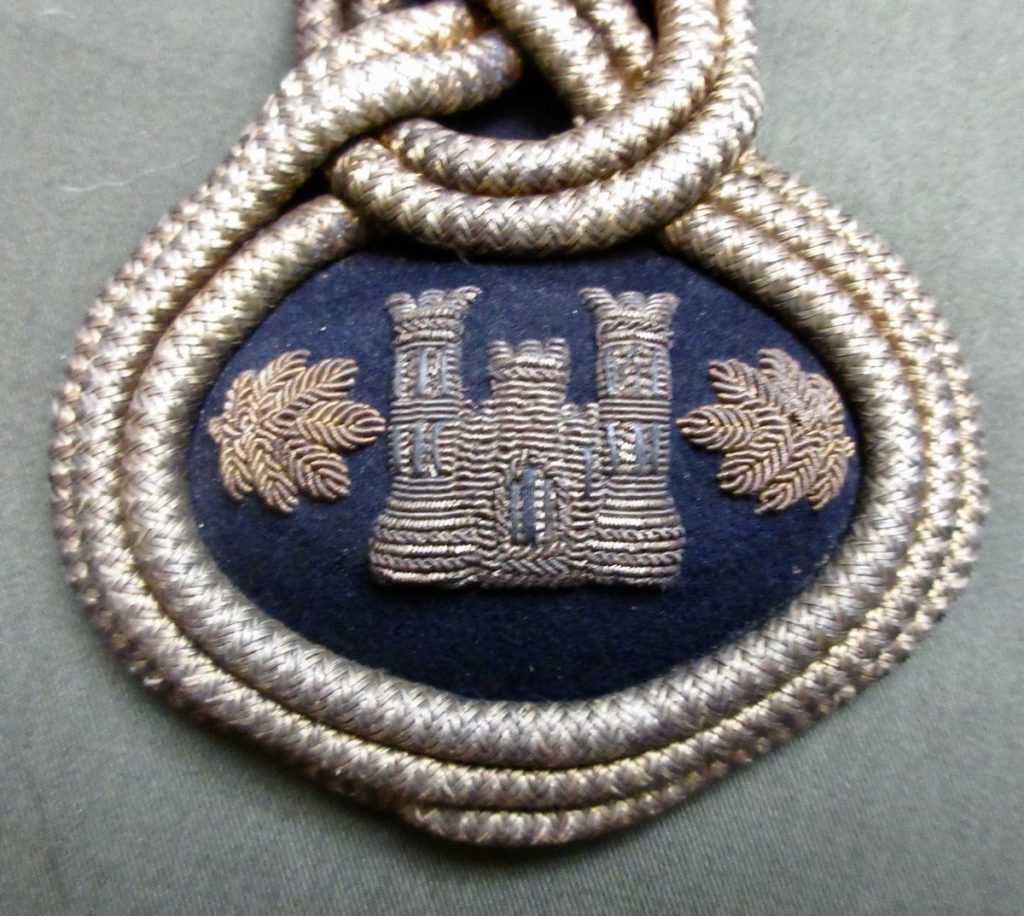 1872 Pattern Engineer’s Shoulder Knots – Later Brigadier General ...