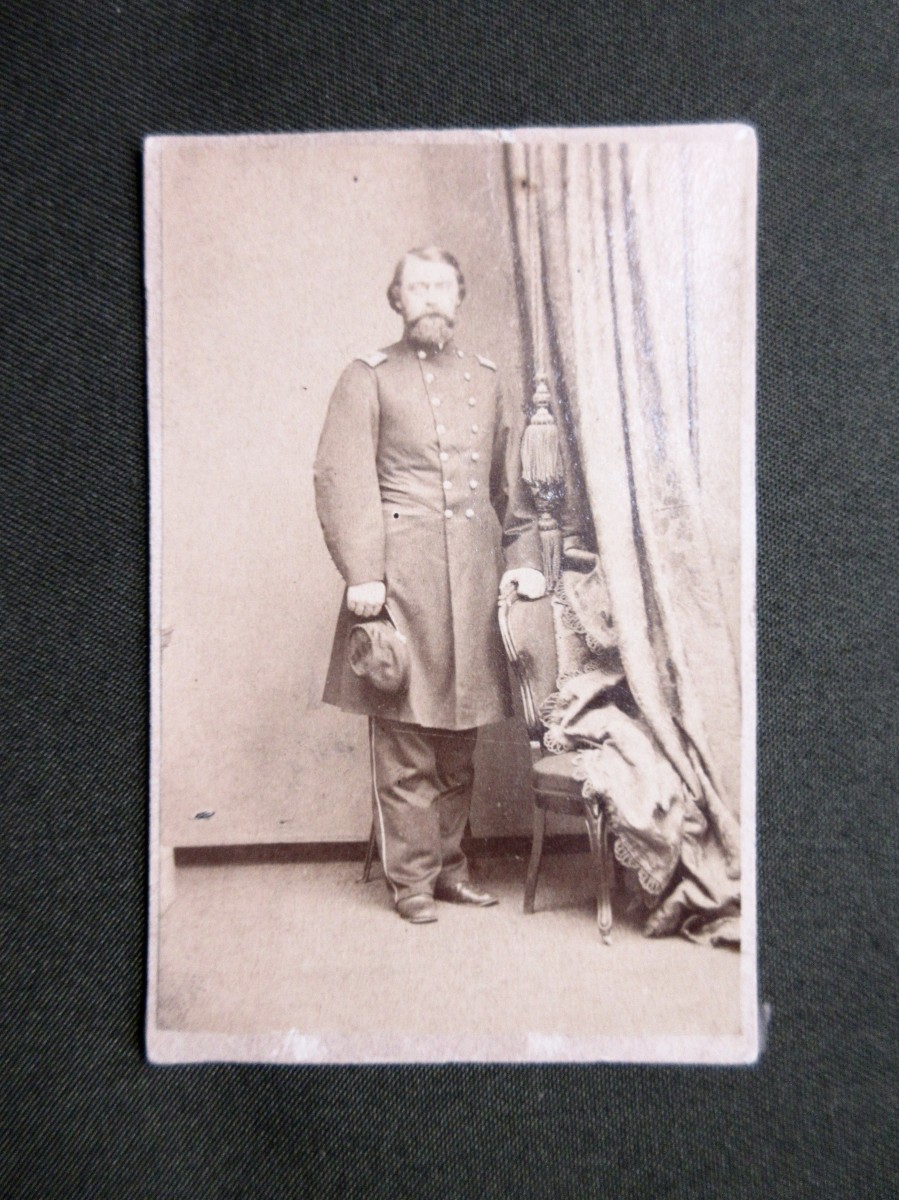 CDV – Full Standing Image Of Maryland Field Grade Officer – SOLD | J ...