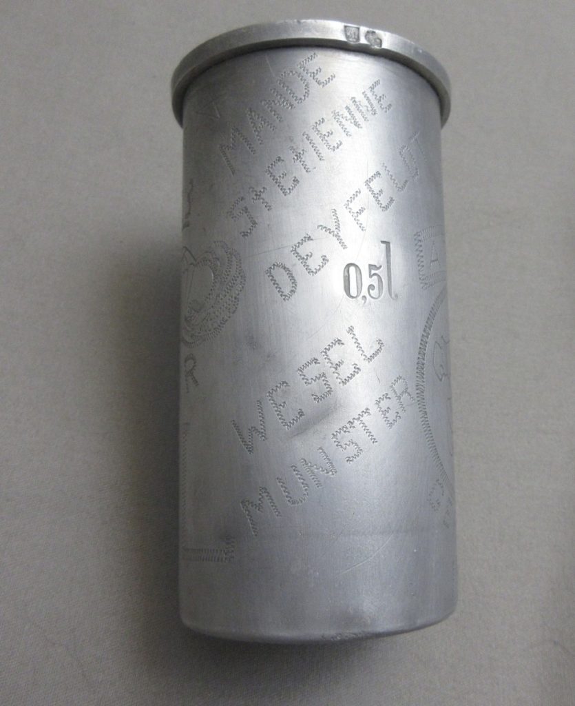 German Made Aluminum Measure With Engraved 513th PIR Insignia – SOLD ...