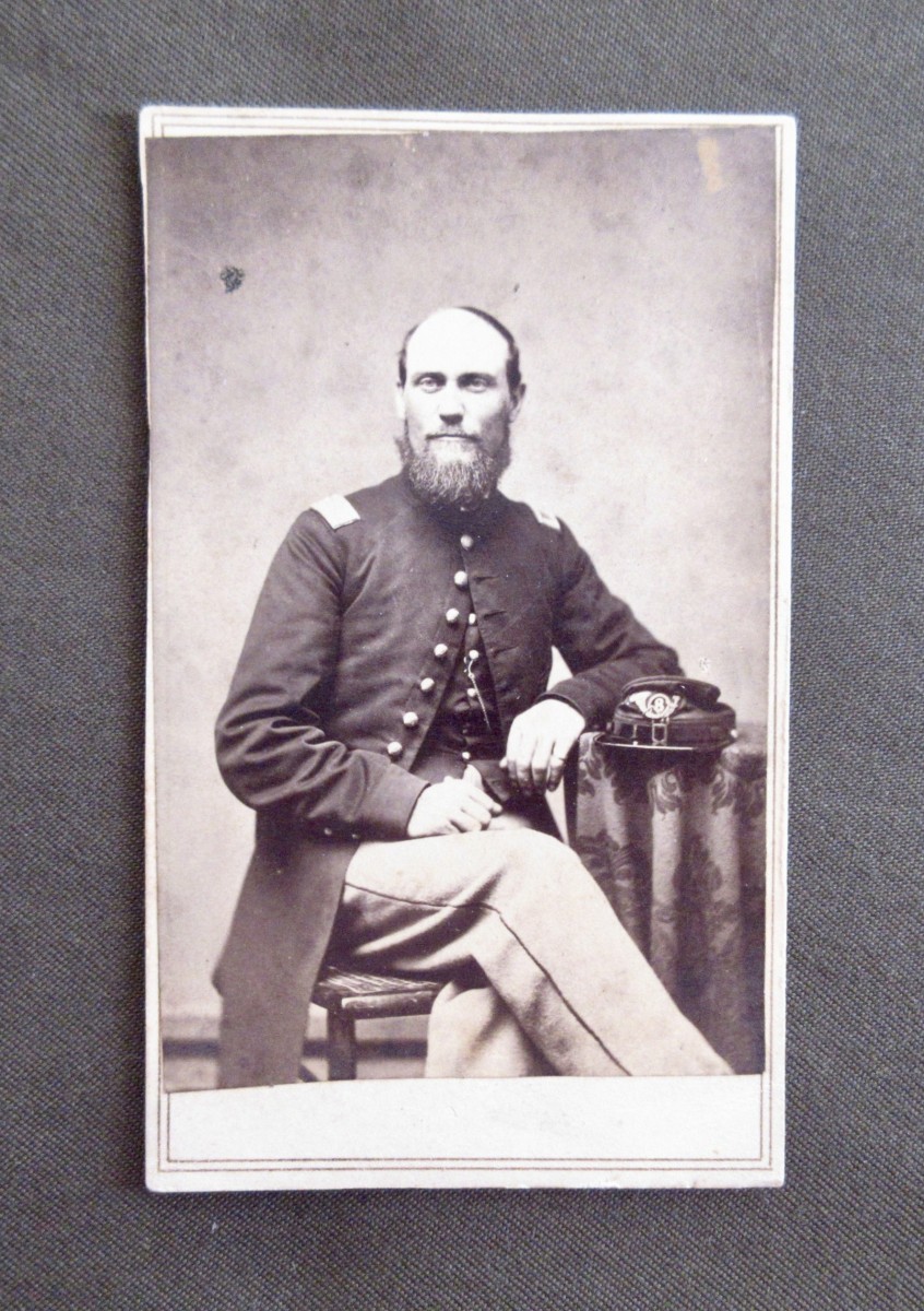 CDV – 1st Lieutenant Joseph L. Johnston 8th Massachusetts Infantry | J ...