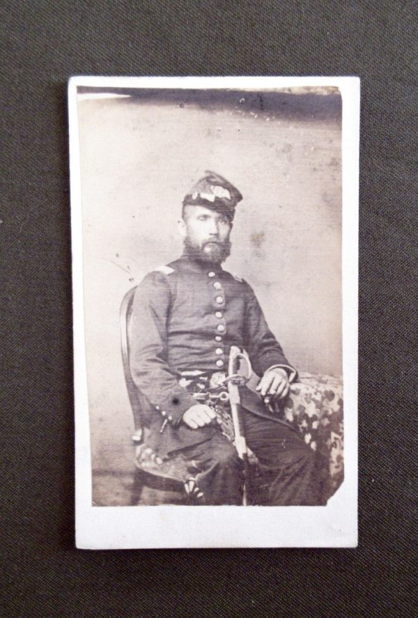 CDV – Captain August Heiss 31st New York Infantry | J. Mountain Antiques
