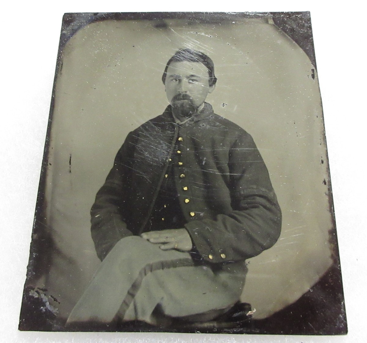 1/6 Plate Ruby Ambrotype Of Oliver A. Horner – Cole’s (1st Potomac Home ...