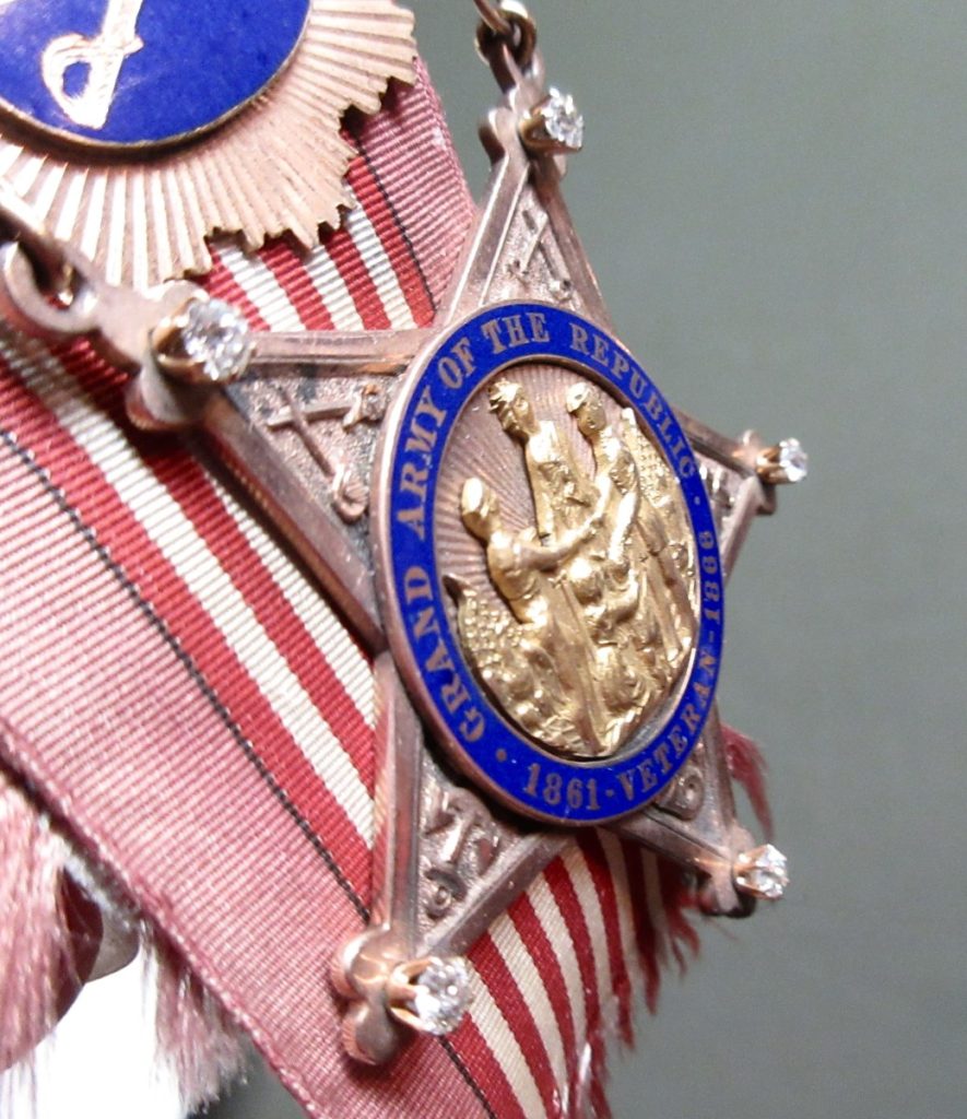 Major Horner’s Gold Presentation Department Commanders Badge. | J ...