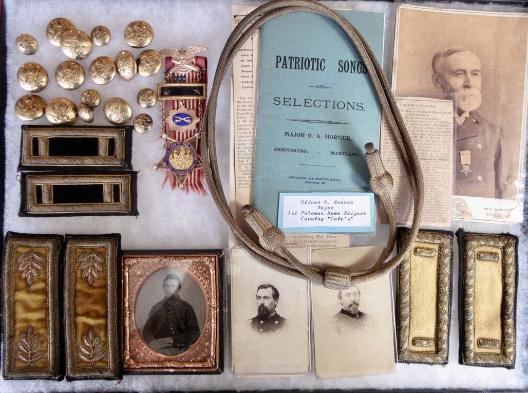 CDV Of Captain John Horner – Cole’s Cavalry SOLD | J. Mountain Antiques