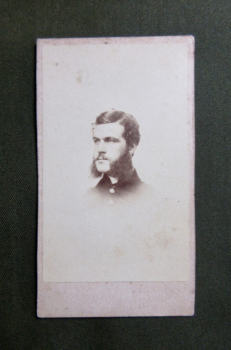 CDV -2nd Lieutenant George N Bennett 38th Massachusetts Infantry SOLD ...