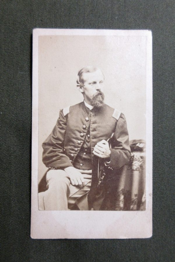 CDV Signed By 2nd Lieutenant Nathan Russell Jr. 38th Mass Infantry ...
