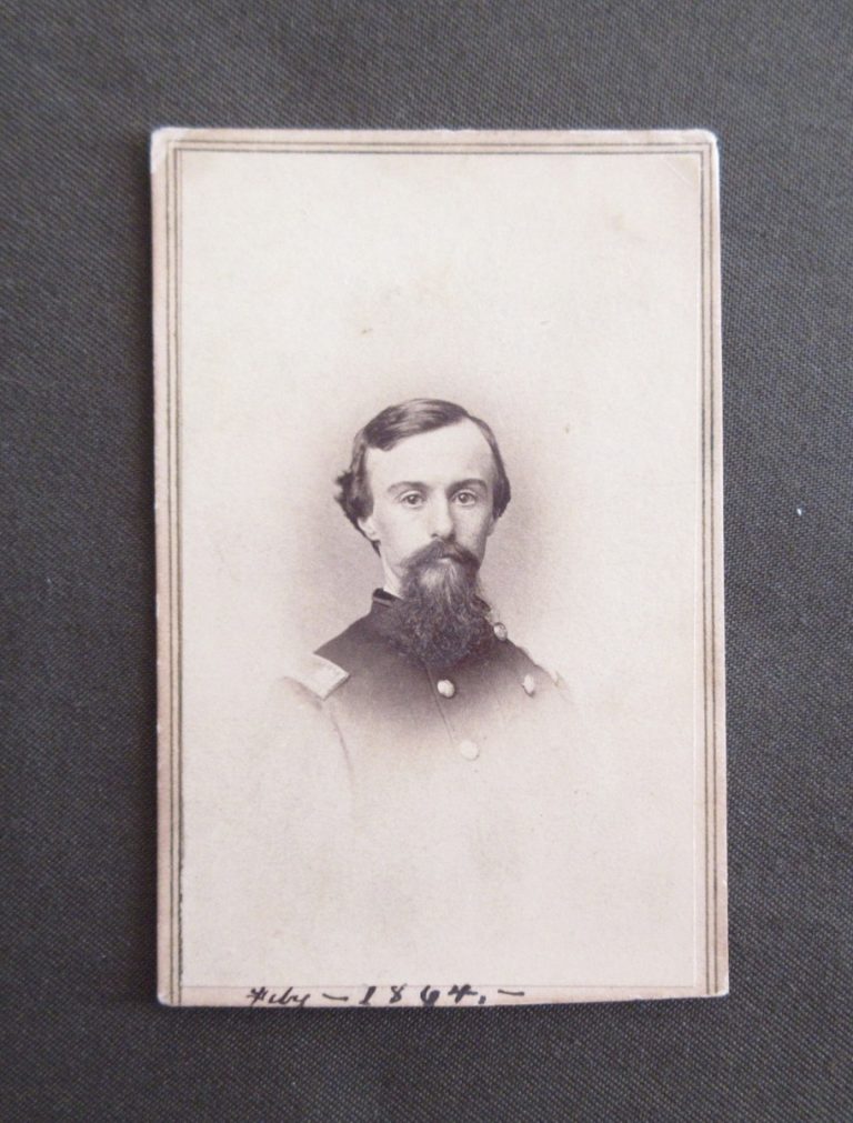 CDV – Lt. Colonel Samuel H. Wilkeson 11th New York Cavalry SOLD | J ...
