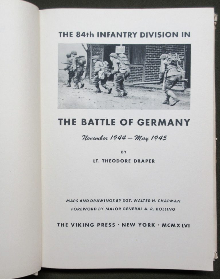 ID’D Co H 334th Infantry Regt- 84th “Railsplitters” ID’d Grouping SOLD ...