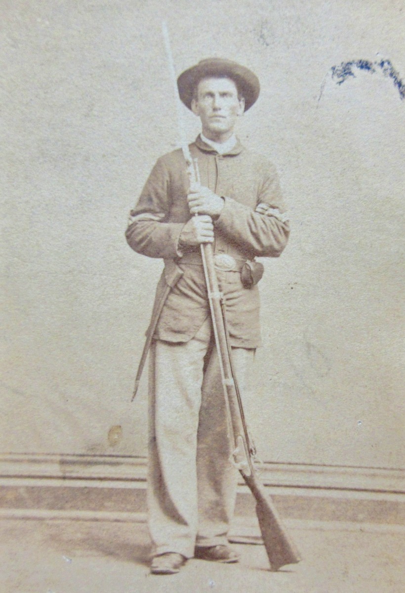 CDV – Armed Infantryman From The Western Theater. – SOLD | J. Mountain ...