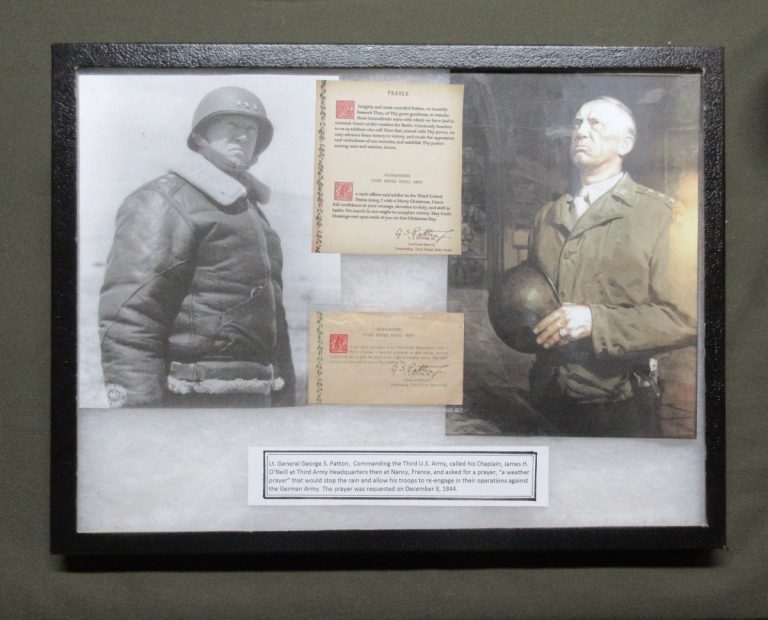 General George S. Patton’s “Weather Prayer” Card SOLD | J. Mountain ...