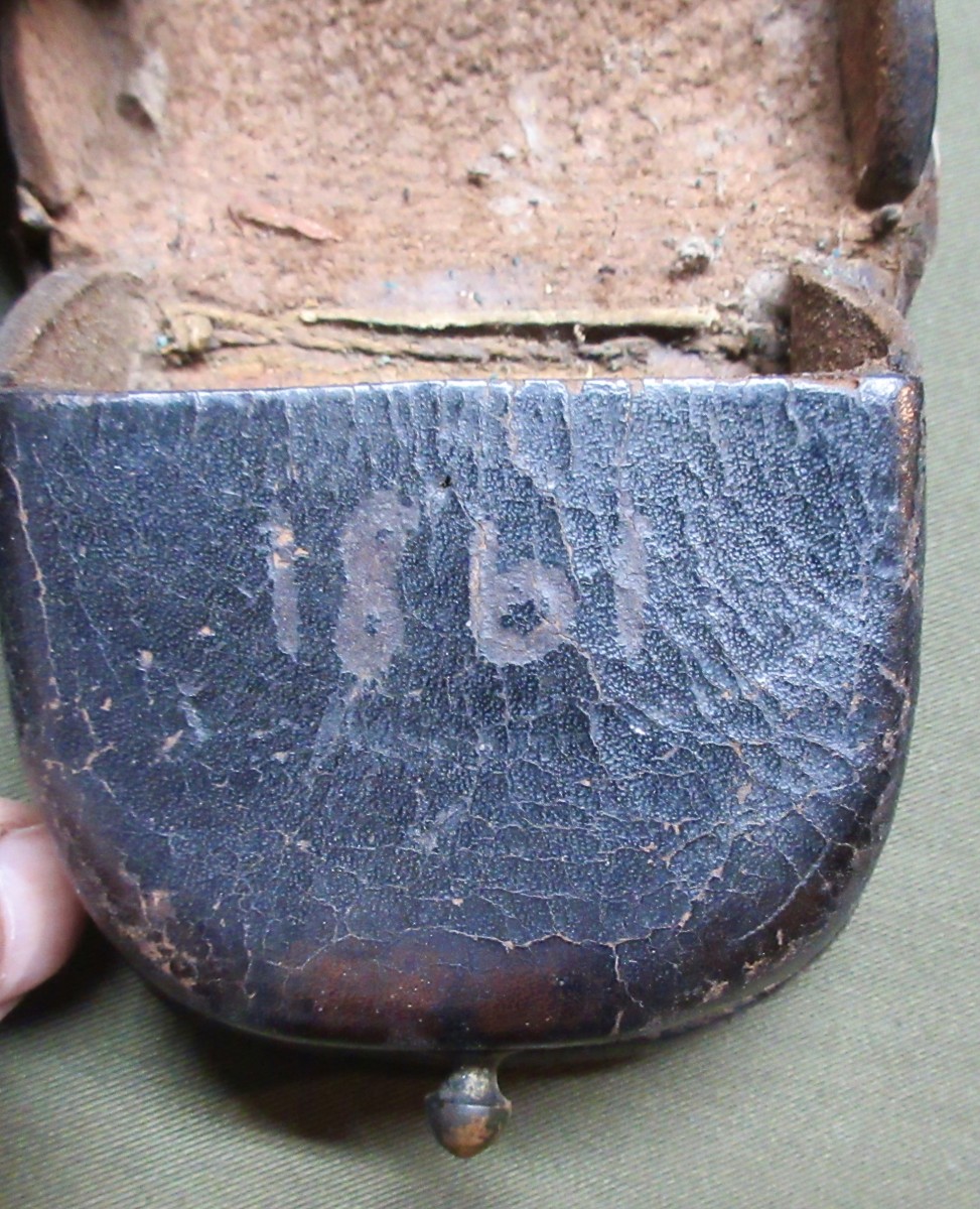 Early Civil War Cap Box With Scratched In “1861” Date. SOLD | J ...