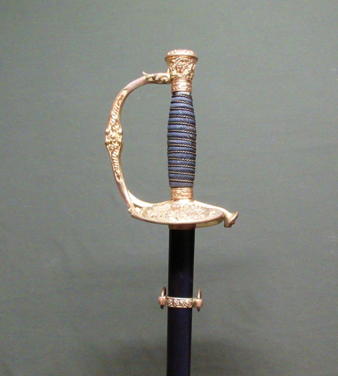 M1860 Presentation Staff & Field Sword- Christmas Day, 1879 SOLD | J ...