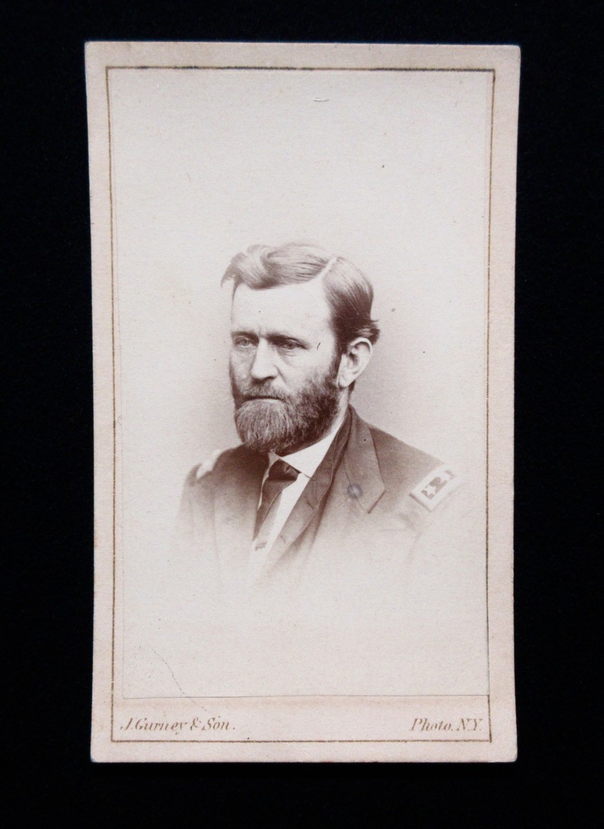 CDV – Lt. General Ulysses S. Grant. SOLD | J. Mountain Antiques