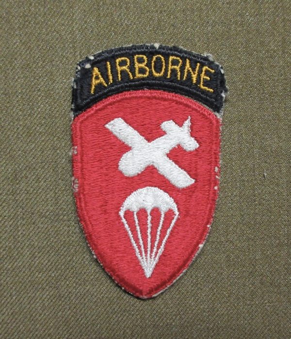 WWII U.S. Army Airborne Command Patch & Tab. SOLD | J. Mountain Antiques