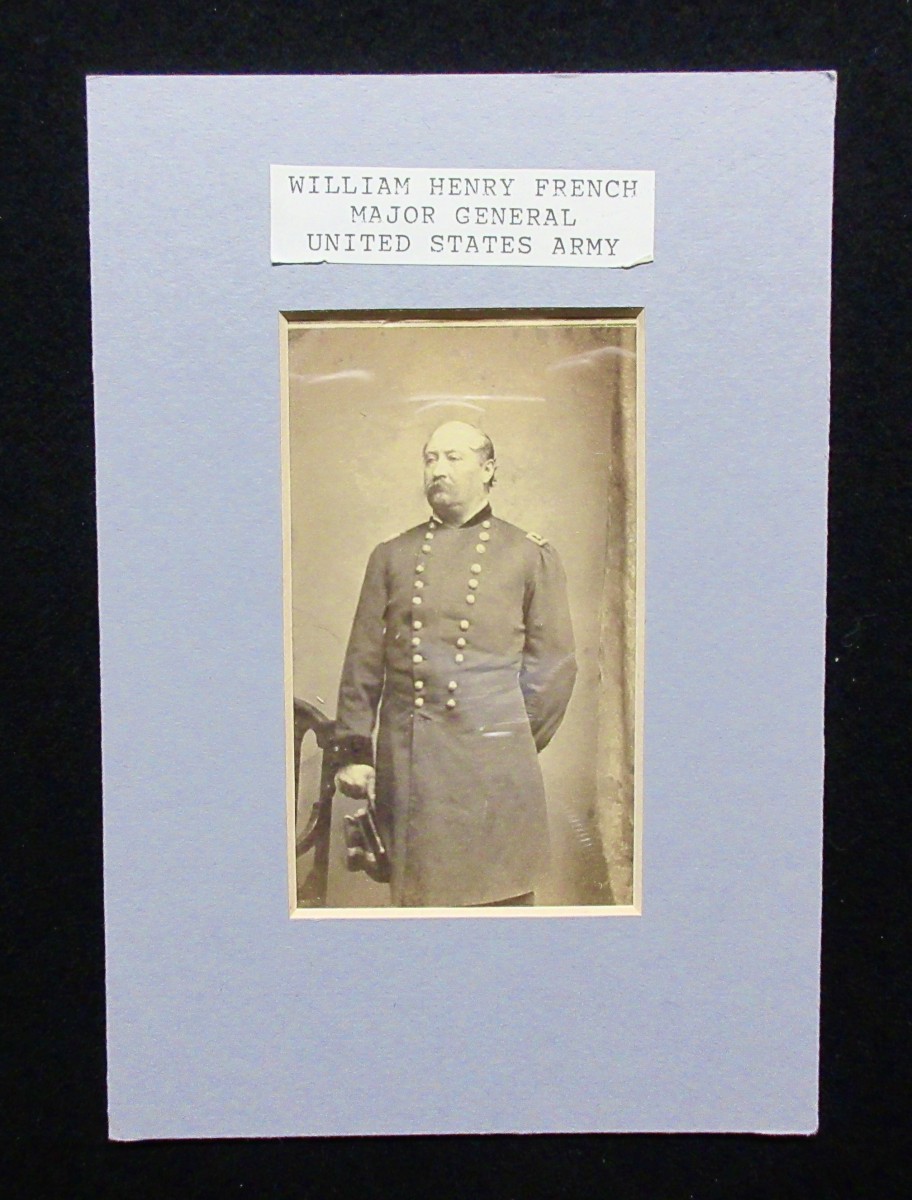 CDV – Major General William Henry French By Brady. – SOLD | J. Mountain ...