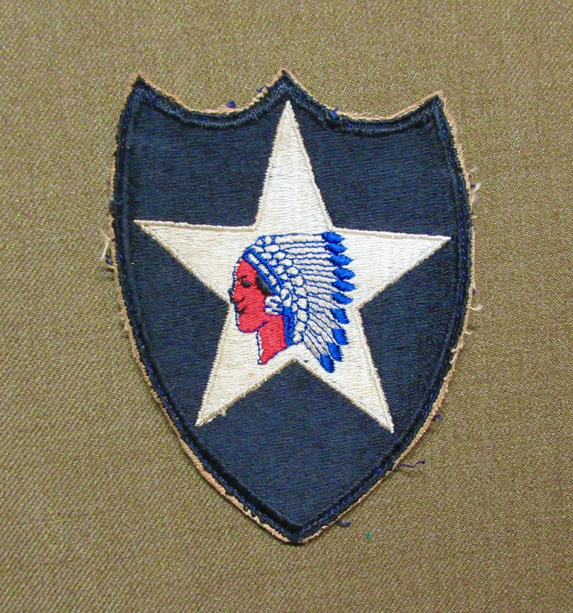 2nd Infantry Division Patch SOLD | J. Mountain Antiques
