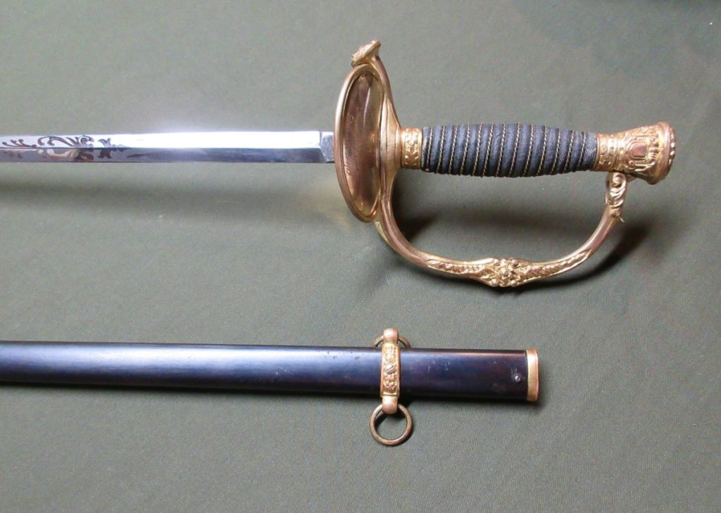 M1860 Presentation Staff & Field Sword- Christmas Day, 1879 SOLD | J ...