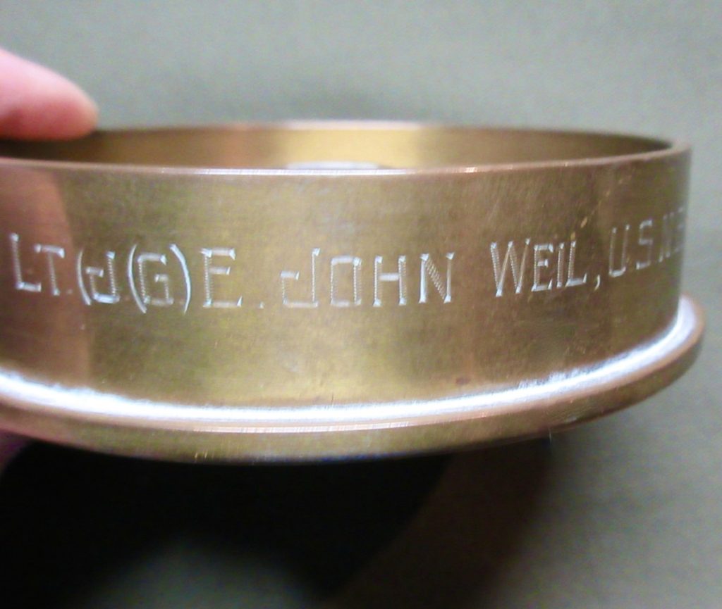 Trench Art Ashtray -Japanese Artillery Shell From Henderson Field ...