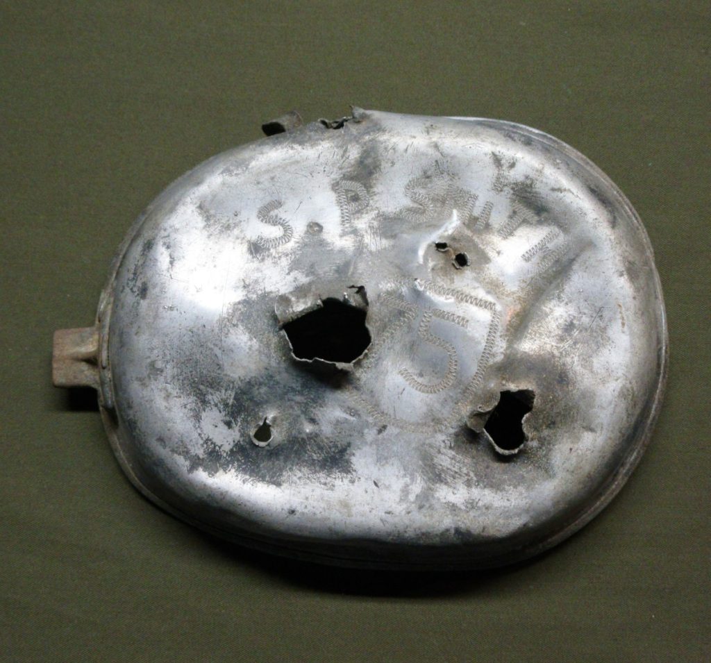 Battle Damaged Mess Tin ID’d To G.I. & 75th Infantry Division – SOLD ...
