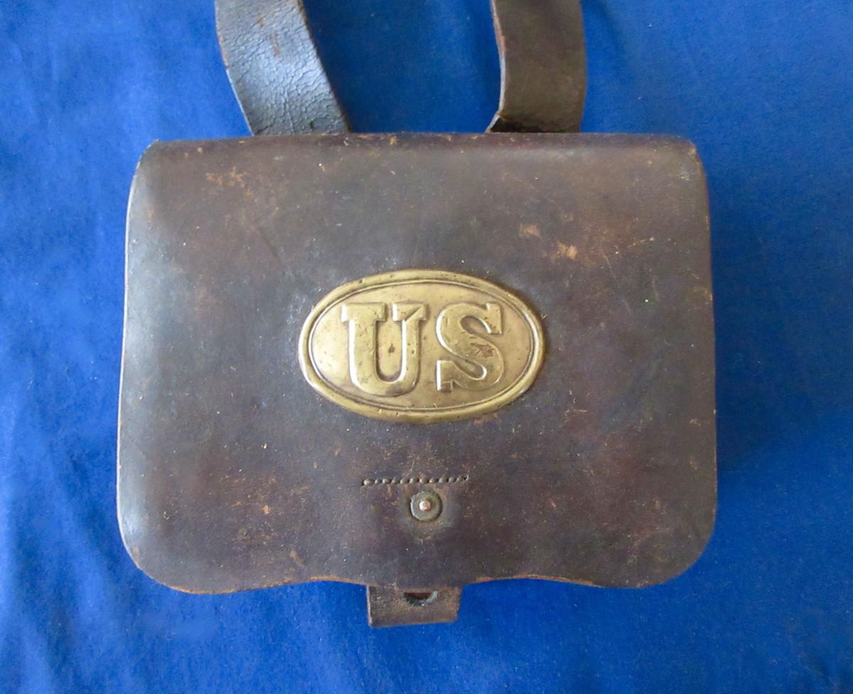 M1861 Cartridge Box & Identified Canteen From Mass Estate. – SOLD | J ...