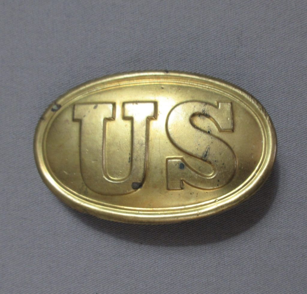 Civil War Unissued 1839 Oval US Belt Plate – SOLD | J. Mountain Antiques