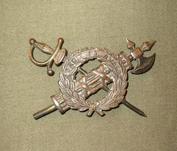 1902 Era U.S. Inspector General’s Department Officers Saddle Cloth ...