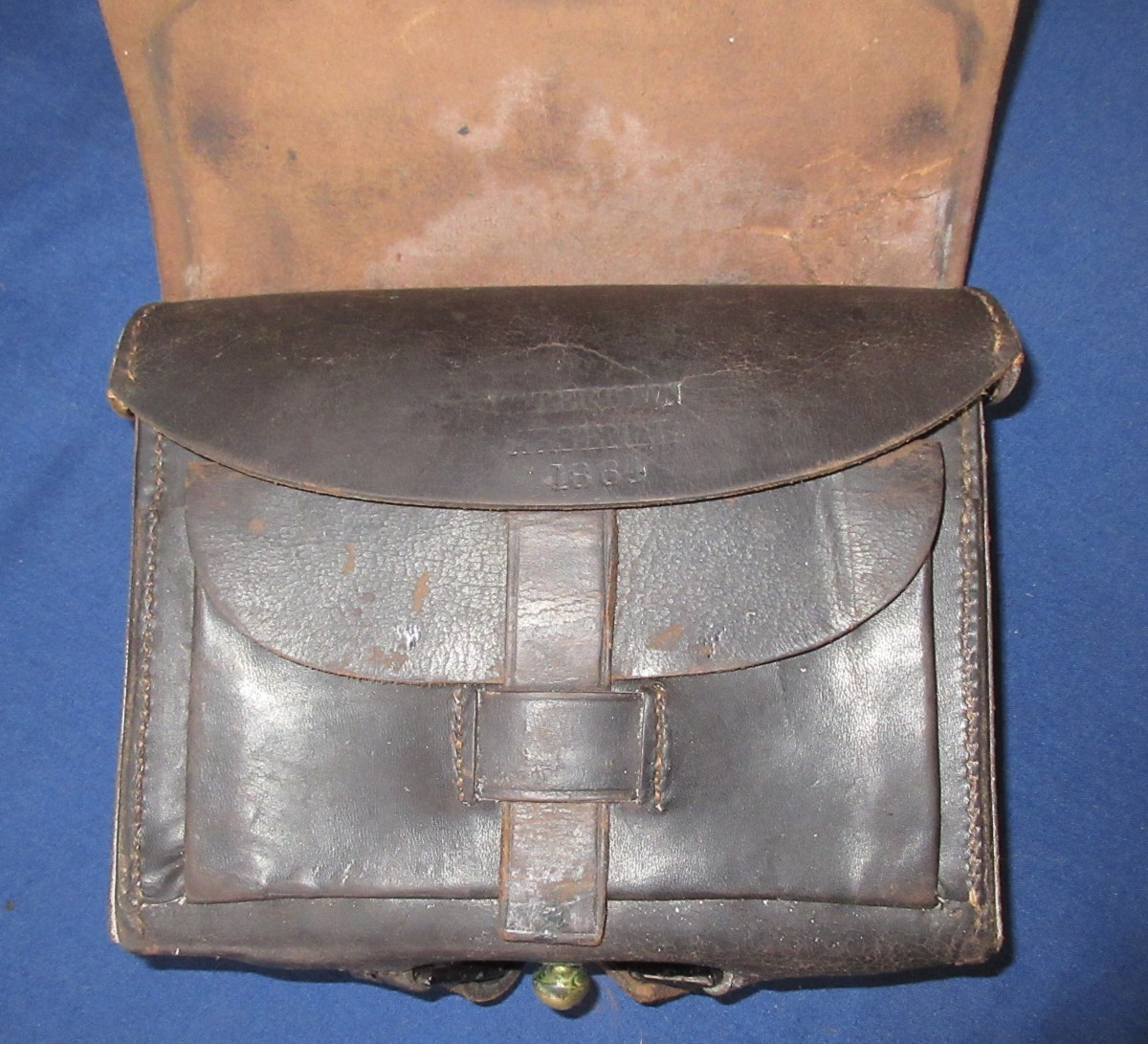 M1861 Cartridge Box & Identified Canteen From Mass Estate. – SOLD | J ...