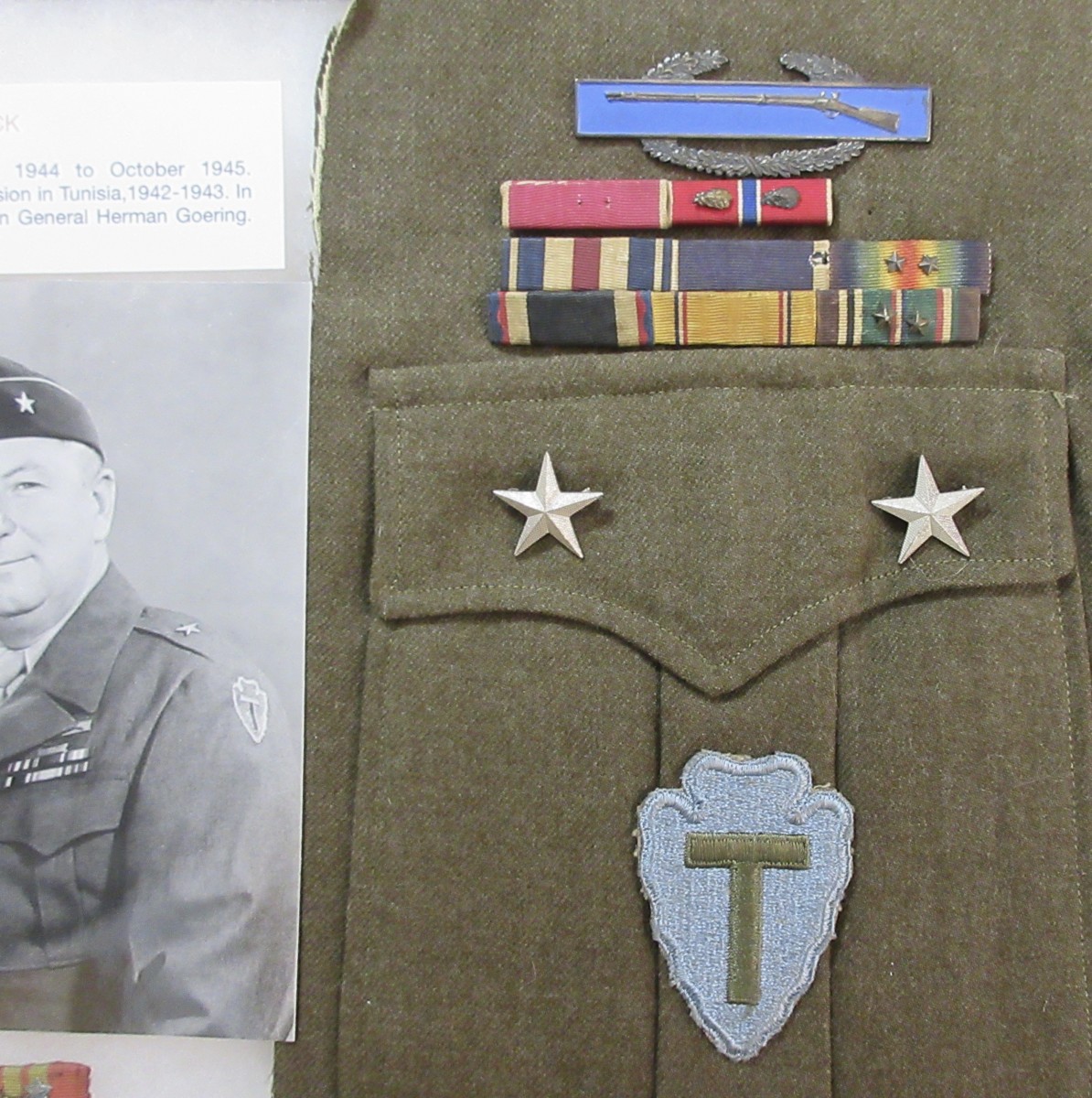 General Robert I. Stack – Ribbon Bars, Stars, & Insignia lot – SOLD | J ...