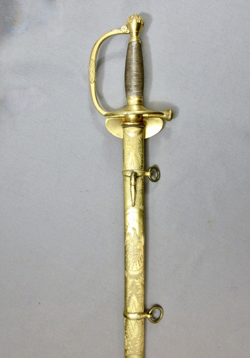 Gorgeous Mexican War – Model 1840 Staff Officers Sword | J. Mountain ...