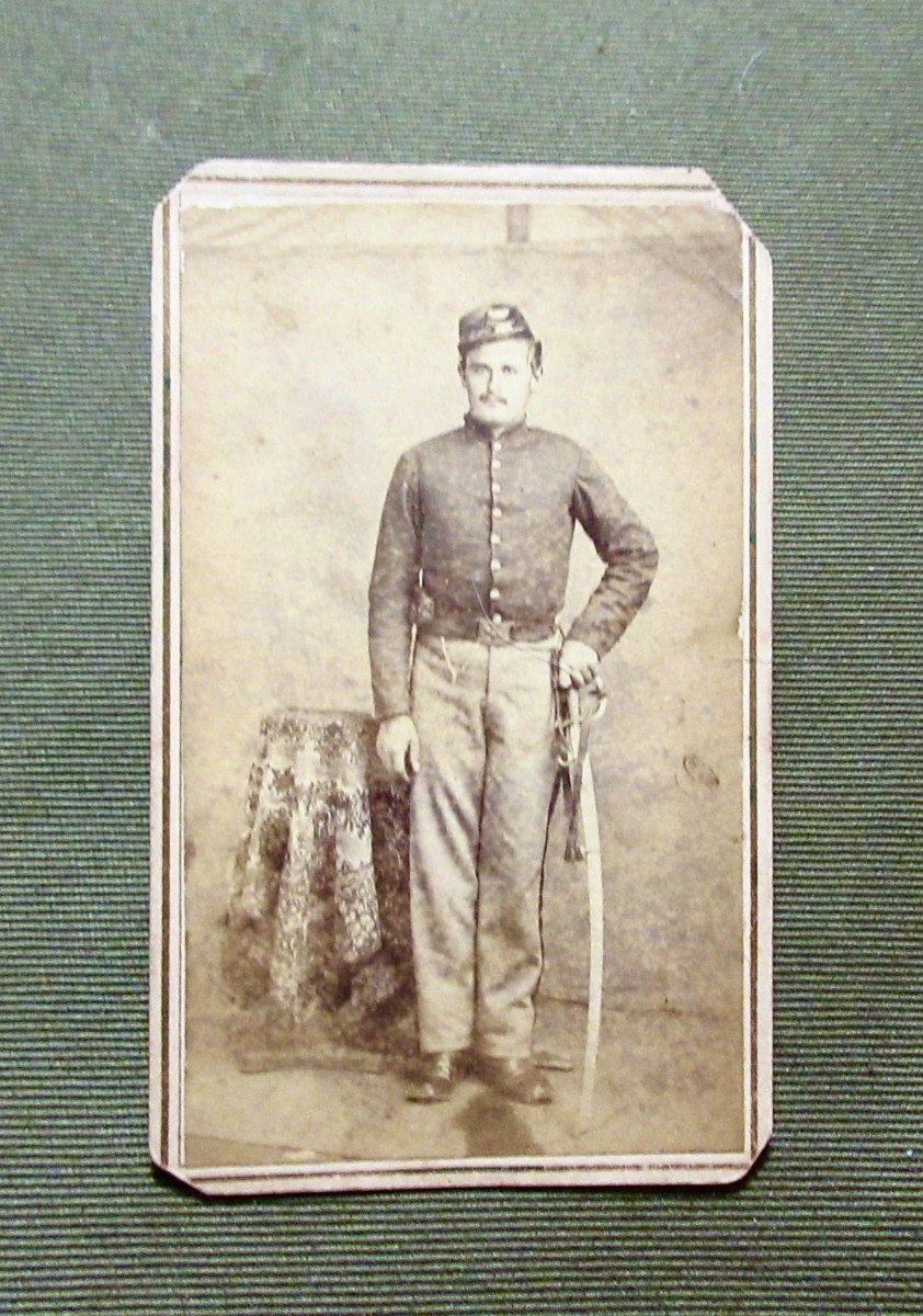 CDV – 1st New Jersey Cavalryman #2 – John D. Williams Co. A – SOLD | J ...