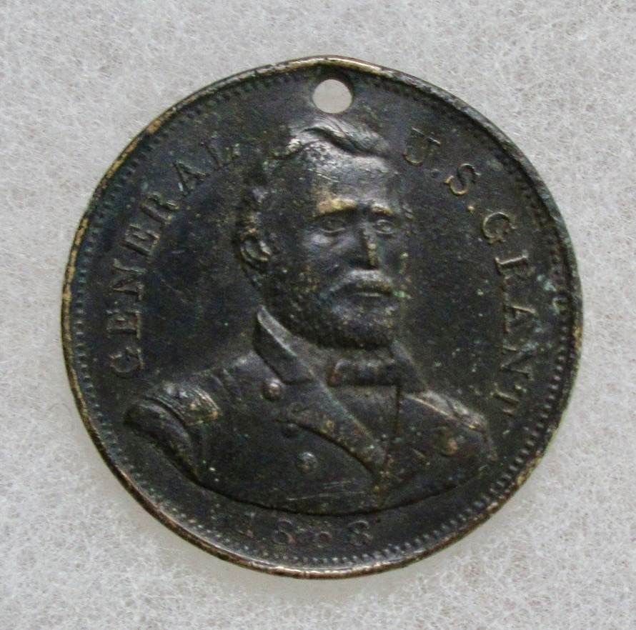 1868 U.S. Grant Political Token SOLD | J. Mountain Antiques