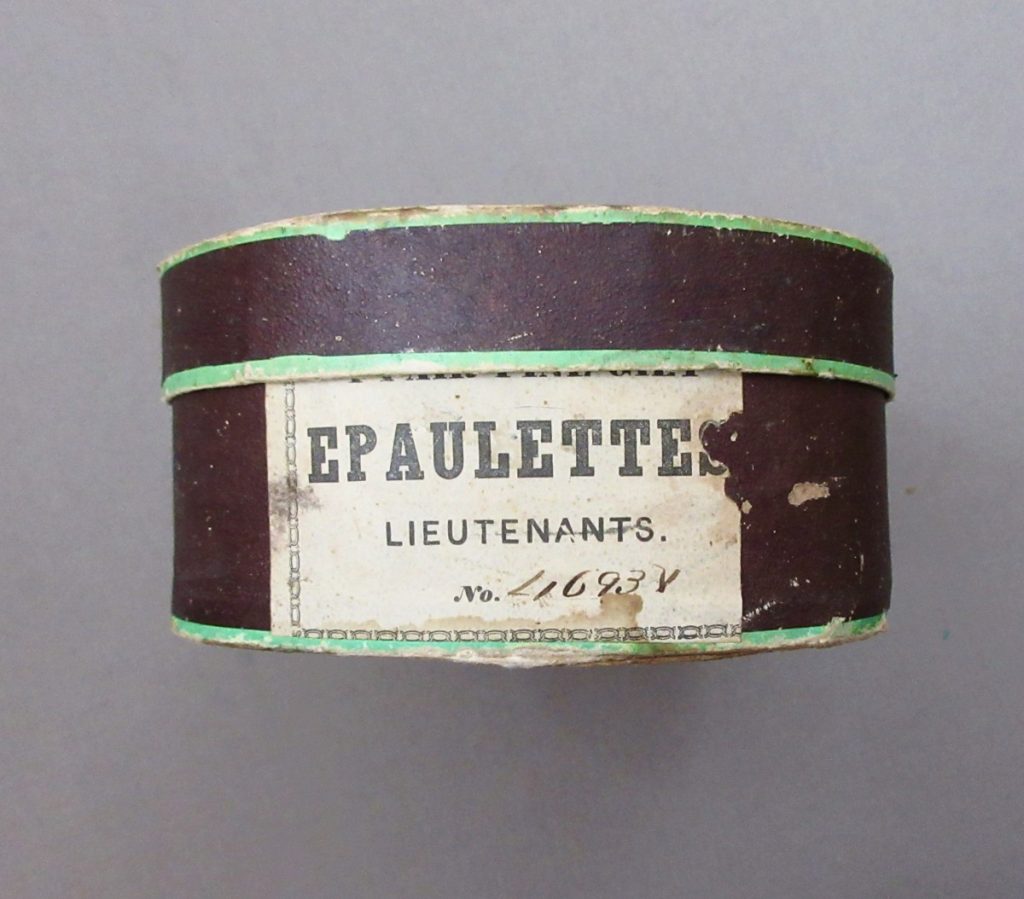 Civil War Era Boxed Lieutenant’s Epaulets With Retailer’s Label | J ...