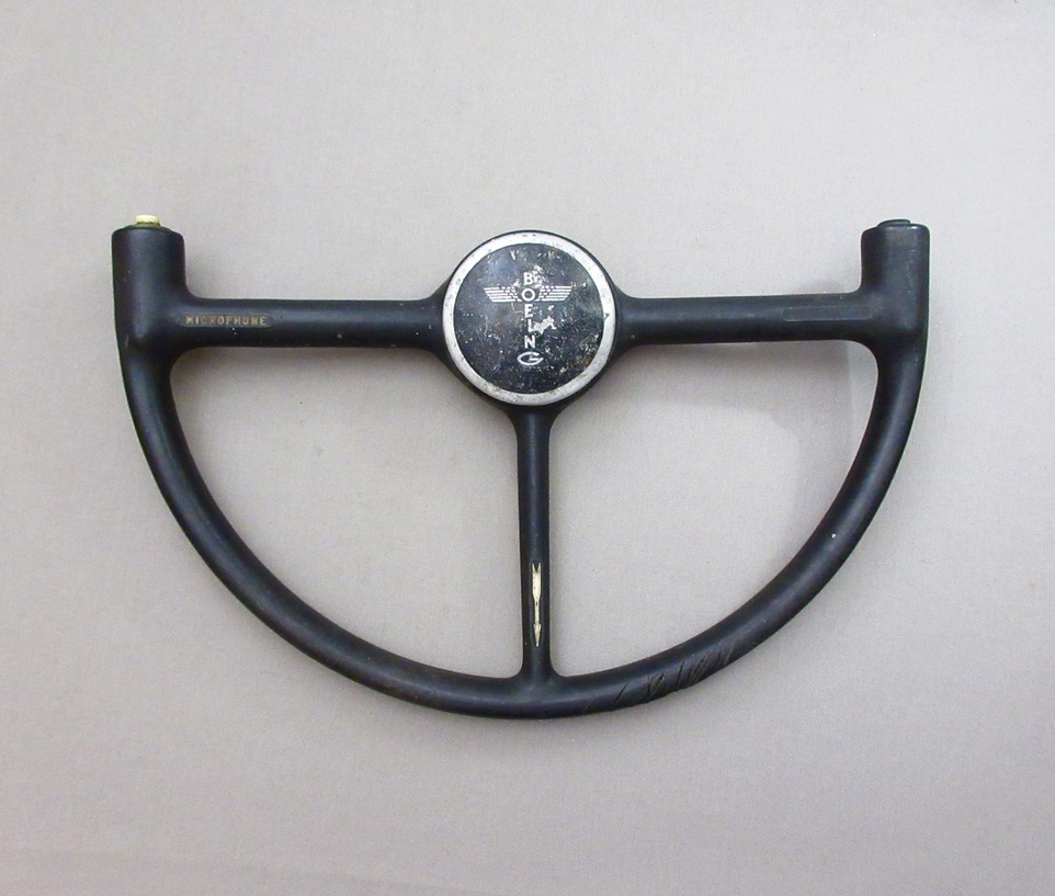 Boeing B-17 Control Wheel & Cap – SOLD | J. Mountain Antiques