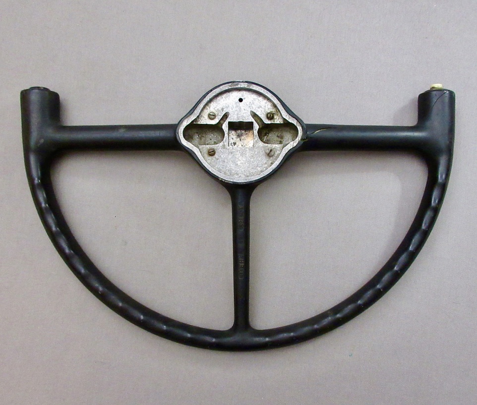 Boeing B-17 Control Wheel & Cap – SOLD | J. Mountain Antiques