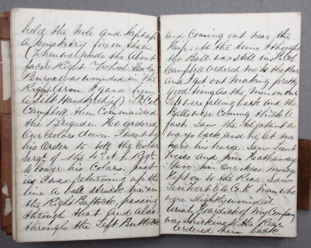 1st Lieutenant James Bullock’s Diary – Co. I -15th New Jersey Infantry ...