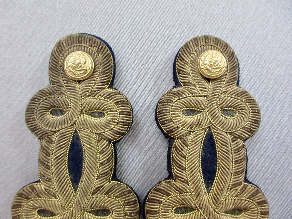 1880’s USN Passed Midshipman’s Shoulder Loops – SOLD | J. Mountain Antiques