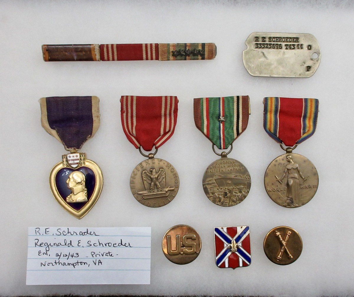 29th Infantry Division Medal Group with Dog Tag, Etc. SOLD | J ...
