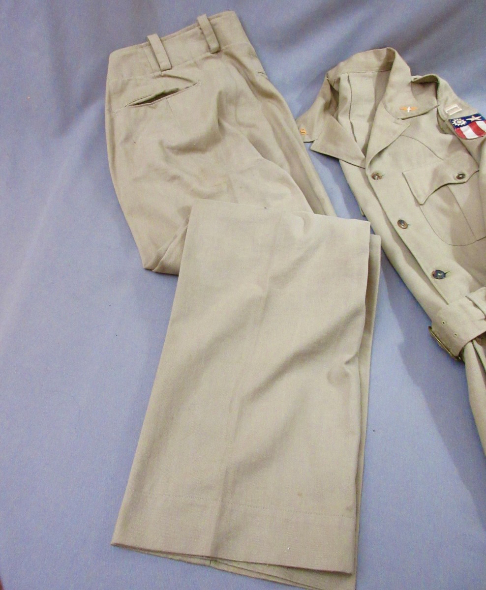 CBI Theater Made Bush Jacket & Trousers – SOLD | J. Mountain Antiques