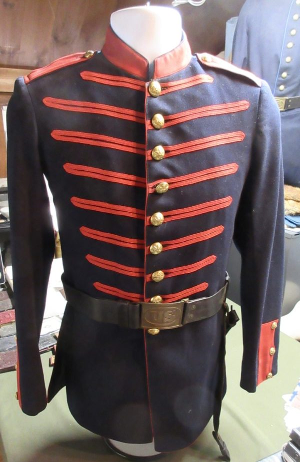 1885 Light Artillery Musician’s Dress Coat. – SOLD | J. Mountain Antiques